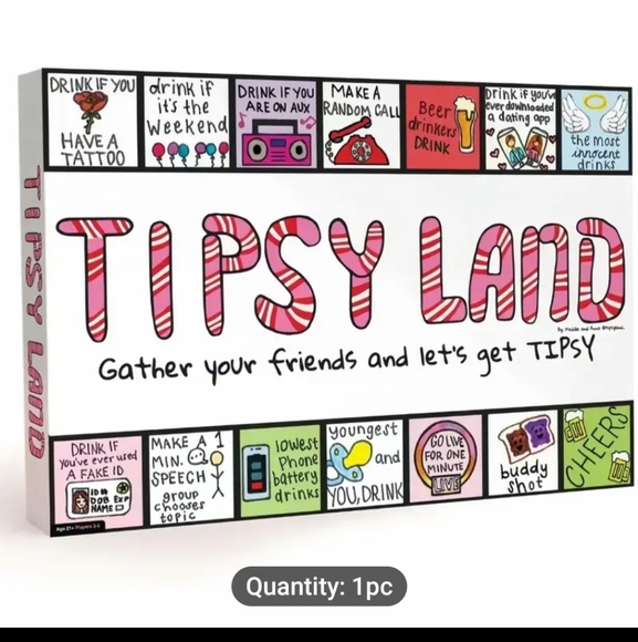 None | Games | New Fun Tipsy Land Game | Poshmark